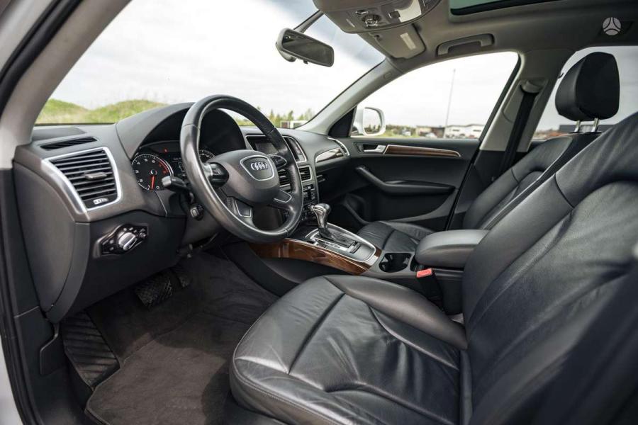 Balts Audi Q5 2015 Klaipėda, ar dzinēja tilpumu 2.00 L un nobraukumu 156 tūkst. km par 11499 €, foto 21 vietnē AUTOMOTO.COM.LV