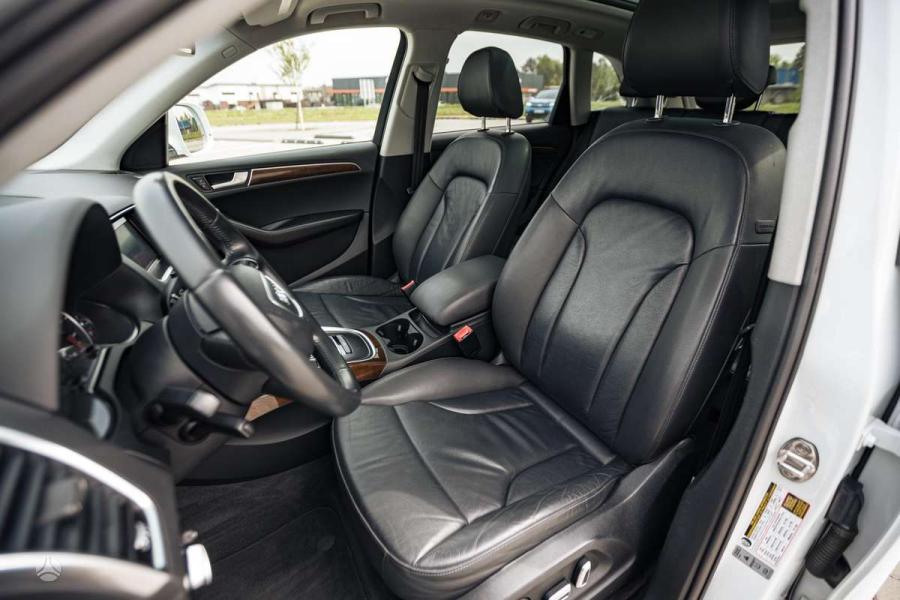 Balts Audi Q5 2015 Klaipėda, ar dzinēja tilpumu 2.00 L un nobraukumu 156 tūkst. km par 11499 €, foto 23 vietnē AUTOMOTO.COM.LV