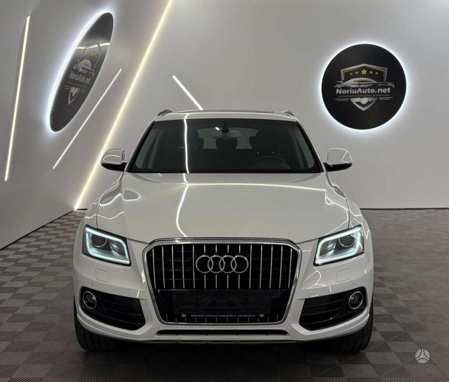 White Audi Q5 2015 in Marijampole, with an engine capacity of 1.97 L and mileage of 239 thousand km for 13650 €, photo 19 on AUTOMOTO.COM.LV