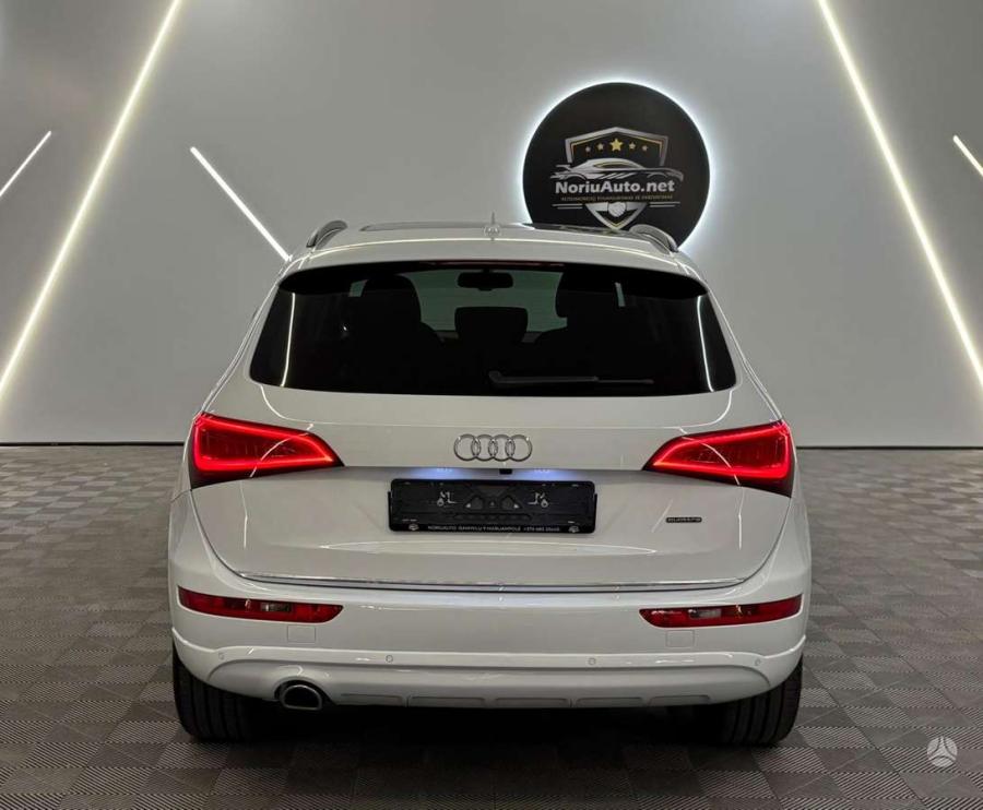 White Audi Q5 2015 in Marijampole, with an engine capacity of 1.97 L and mileage of 239 thousand km for 13650 €, photo 28 on AUTOMOTO.COM.LV