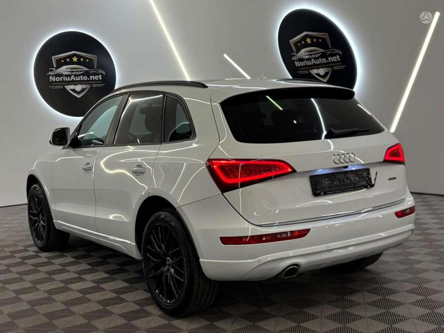 White Audi Q5 2015 in Marijampole, with an engine capacity of 1.97 L and mileage of 239 thousand km for 13650 €, photo 29 on AUTOMOTO.COM.LV