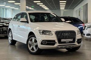 Balts Audi Q5 2015 Klaipėda, ar dzinēja tilpumu 2.97 L un nobraukumu 320 tūkst. km par 14950 €, foto  vietnē AUTOMOTO.COM.LV