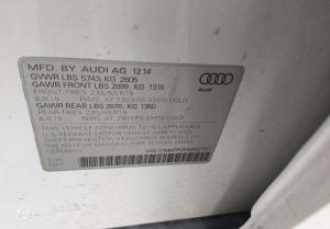 Balts Audi Q5 2015 Viļņa, ar dzinēja tilpumu 2.97 L un nobraukumu 327 tūkst. km par 7630 €, foto 12 vietnē AUTOMOTO.COM.LV