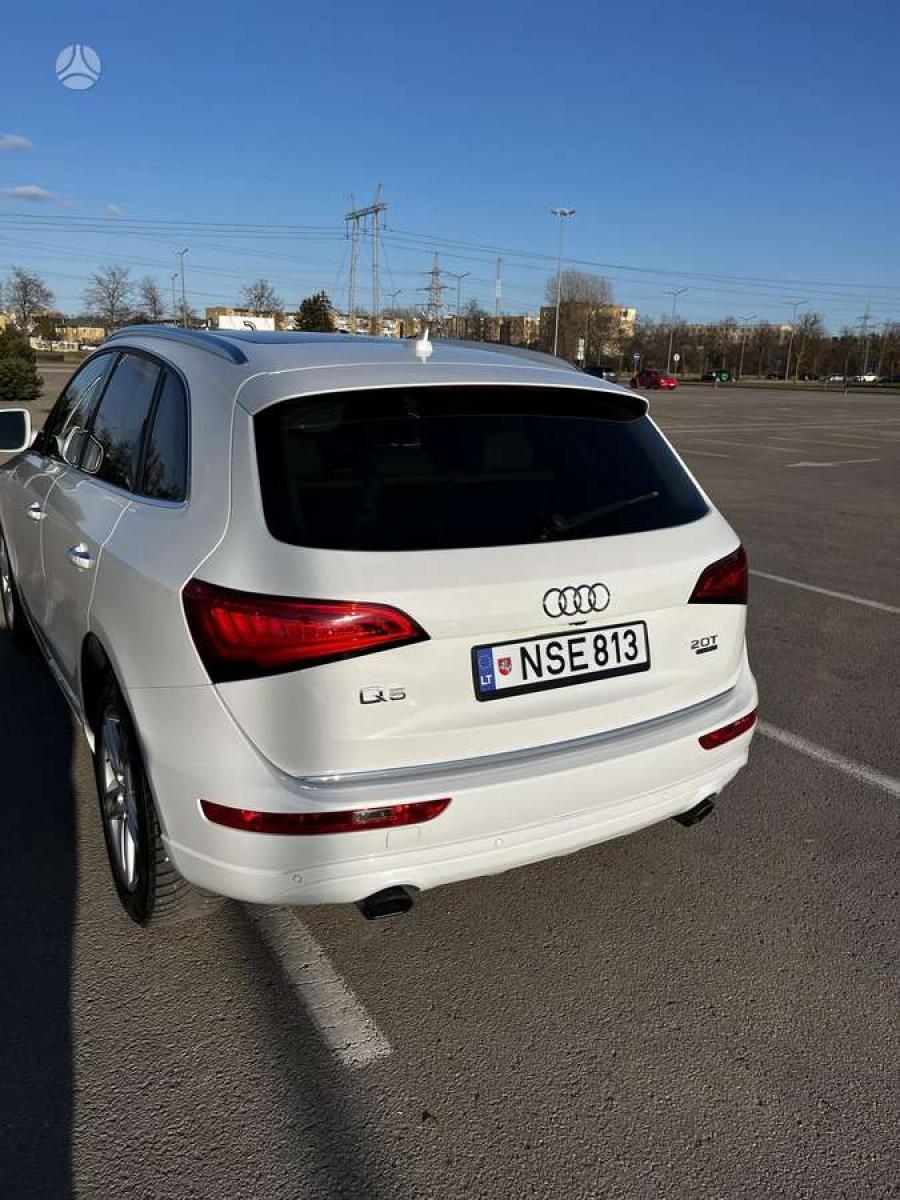 Белый Ауди Ку 5 2015 в Шяуляй, объемом двигателя 1.98 л и пробегом 270 тыс. км за 10500 €, фото 7 на AUTOMOTO.COM.LV