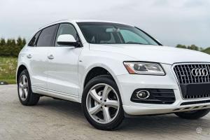 White Audi Q5 2015 in Klaipeda, with an engine capacity of 2.00 L and mileage of 156 thousand km for 10700 €, photo 6 on AUTOMOTO.COM.LV