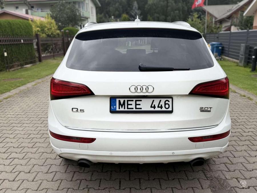 Balts Audi Q5 2015 Viļņa, ar dzinēja tilpumu 1.98 L un nobraukumu 270 tūkst. km par 7750 €, foto 5 vietnē AUTOMOTO.COM.LV