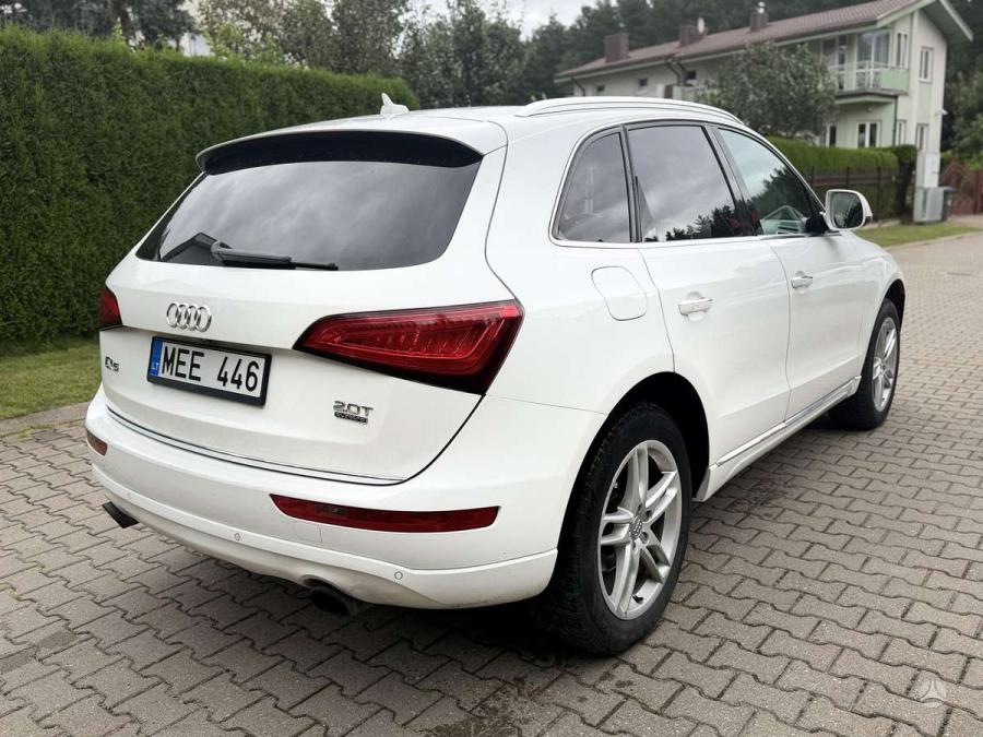 Balts Audi Q5 2015 Viļņa, ar dzinēja tilpumu 1.98 L un nobraukumu 270 tūkst. km par 7750 €, foto 6 vietnē AUTOMOTO.COM.LV