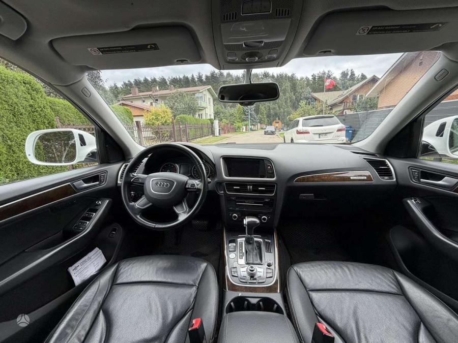 Balts Audi Q5 2015 Viļņa, ar dzinēja tilpumu 1.98 L un nobraukumu 270 tūkst. km par 7750 €, foto 13 vietnē AUTOMOTO.COM.LV