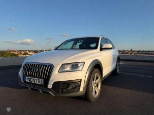 White Audi Q5 2015 in Vilnius, with an engine capacity of 1.97 L and mileage of 287 thousand km for 11700 €, photo  on AUTOMOTO.COM.LV