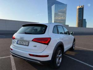 White Audi Q5 2015 in Vilnius, with an engine capacity of 1.97 L and mileage of 287 thousand km for 11700 €, photo 6 on AUTOMOTO.COM.LV