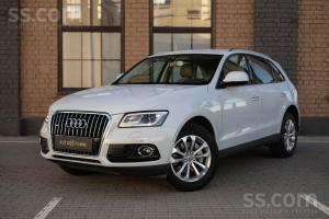 White Audi Q5 2016 in Riga, with an engine capacity of 3.00 L and mileage of 299 thousand km for 10000 €, photo 1 on AUTOMOTO.COM.LV