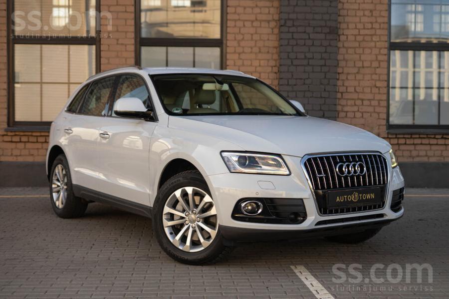 White Audi Q5 2016 in Riga, with an engine capacity of 3.00 L and mileage of 299 thousand km for 10000 €, photo 2 on AUTOMOTO.COM.LV