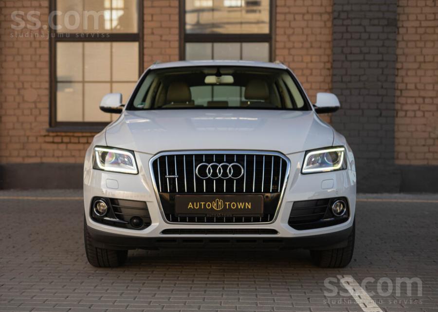 White Audi Q5 2016 in Riga, with an engine capacity of 3.00 L and mileage of 299 thousand km for 10000 €, photo 3 on AUTOMOTO.COM.LV
