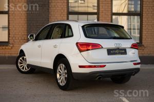 White Audi Q5 2016 in Riga, with an engine capacity of 3.00 L and mileage of 299 thousand km for 10000 €, photo 8 on AUTOMOTO.COM.LV