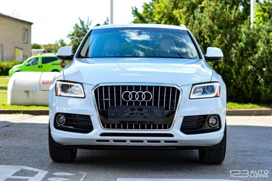 White Audi Q5 2016 in Kretinga, with an engine capacity of 2.00 L and mileage of 213 thousand km for 14550 €, photo 3 on AUTOMOTO.COM.LV