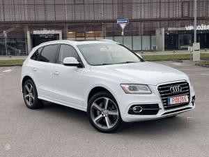 White Audi Q5 2016 in Klaipeda, with an engine capacity of 3.00 L and mileage of 180 thousand km for 14500 €, photo  on AUTOMOTO.COM.LV
