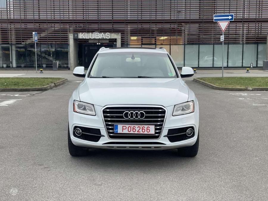 White Audi Q5 2016 in Klaipeda, with an engine capacity of 3.00 L and mileage of 180 thousand km for 14500 €, photo 2 on AUTOMOTO.COM.LV