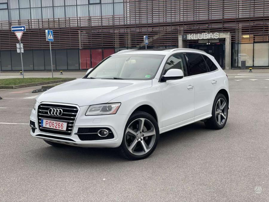 White Audi Q5 2016 in Klaipeda, with an engine capacity of 3.00 L and mileage of 180 thousand km for 14500 €, photo 3 on AUTOMOTO.COM.LV