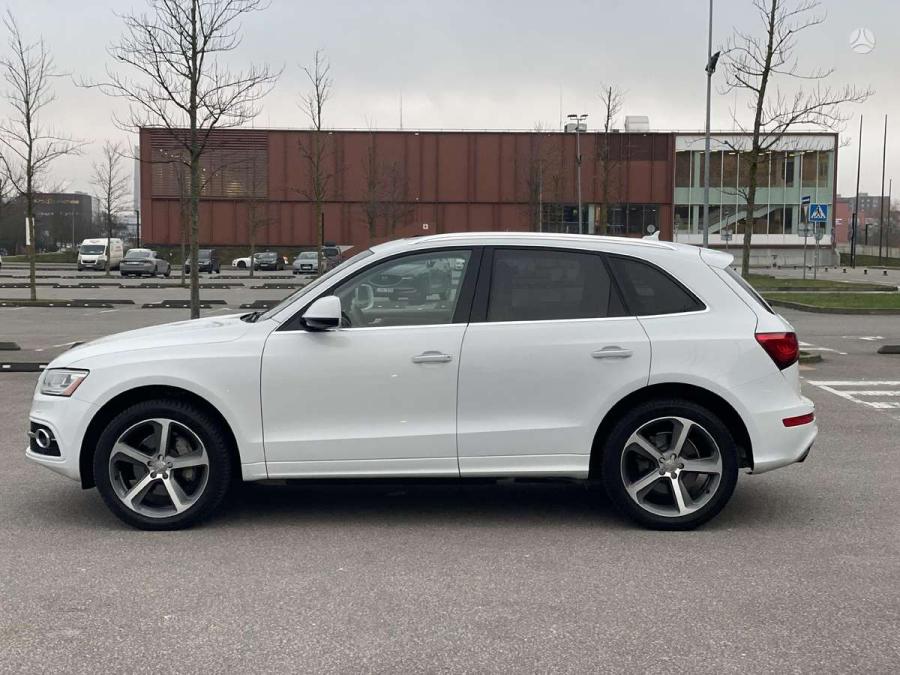 White Audi Q5 2016 in Klaipeda, with an engine capacity of 3.00 L and mileage of 180 thousand km for 14500 €, photo 4 on AUTOMOTO.COM.LV
