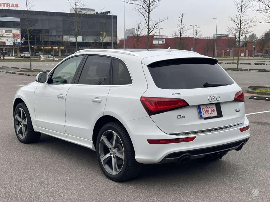 White Audi Q5 2016 in Klaipeda, with an engine capacity of 3.00 L and mileage of 180 thousand km for 14500 €, photo 5 on AUTOMOTO.COM.LV