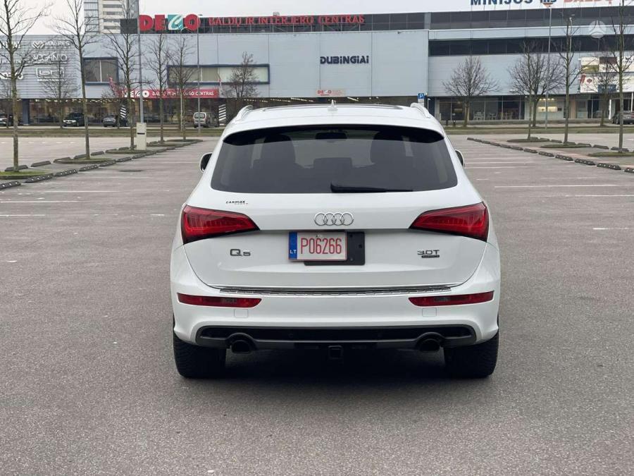 White Audi Q5 2016 in Klaipeda, with an engine capacity of 3.00 L and mileage of 180 thousand km for 14500 €, photo 6 on AUTOMOTO.COM.LV