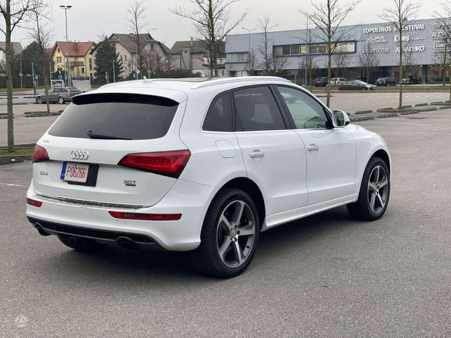 White Audi Q5 2016 in Klaipeda, with an engine capacity of 3.00 L and mileage of 180 thousand km for 14500 €, photo 7 on AUTOMOTO.COM.LV