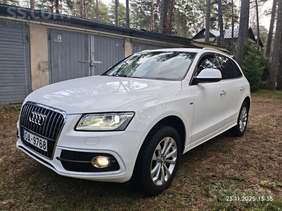 Balts Audi Q5 2016 Jūrmala, ar dzinēja tilpumu 2.00 L un nobraukumu 107 tūkst. km par 18000 €, foto 1 vietnē AUTOMOTO.COM.LV