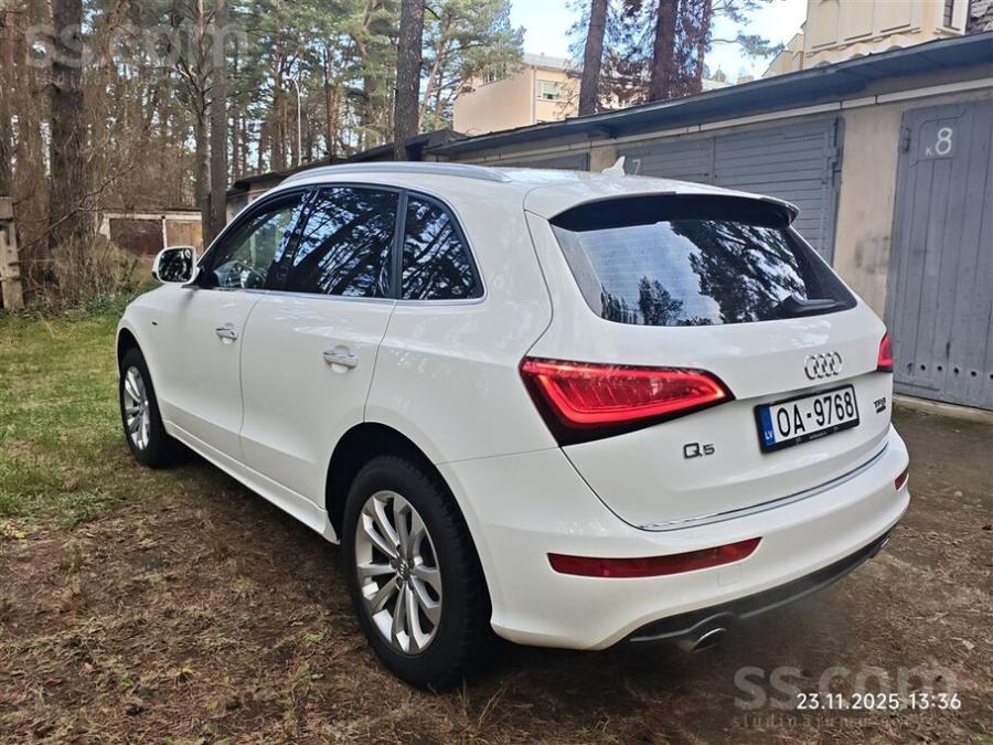 Balts Audi Q5 2016 Jūrmala, ar dzinēja tilpumu 2.00 L un nobraukumu 107 tūkst. km par 18000 €, foto 4 vietnē AUTOMOTO.COM.LV