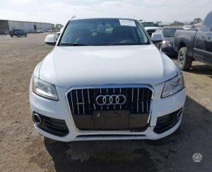 White Audi Q5 2016 in Vilnius, with an engine capacity of 1.98 L and mileage of 123 thousand km for 11150 €, photo 4 on AUTOMOTO.COM.LV