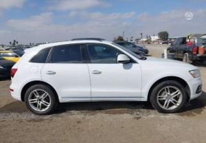 White Audi Q5 2016 in Vilnius, with an engine capacity of 1.98 L and mileage of 123 thousand km for 11150 €, photo 9 on AUTOMOTO.COM.LV