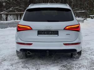 White Audi Q5 2016 in Vilnius, with an engine capacity of 1.97 L and mileage of 279 thousand km for 14700 €, photo 2 on AUTOMOTO.COM.LV