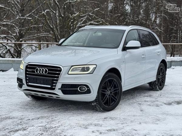 Balts Audi Q5 2016 Viļņa, ar dzinēja tilpumu 2.00 L un nobraukumu 279 tūkst. km par 14700 €, foto 1 vietnē AUTOMOTO.COM.LV