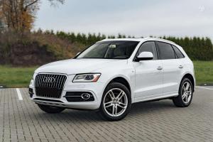 White Audi Q5 2016 in Klaipeda, with an engine capacity of 3.00 L and mileage of 61 thousand km for 16500 €, photo  on AUTOMOTO.COM.LV
