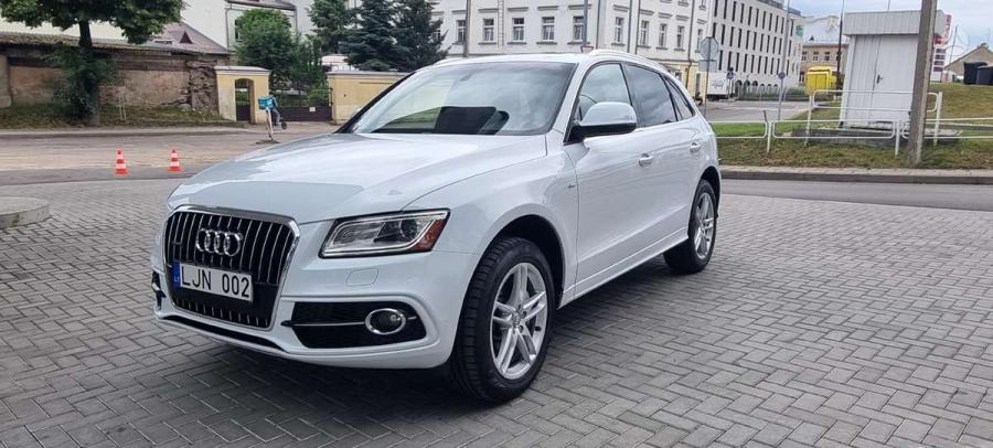 Balts Audi Q5 2016 Viļņa, ar dzinēja tilpumu 3.00 L un nobraukumu 180 tūkst. km par 13000 €, foto 2 vietnē AUTOMOTO.COM.LV