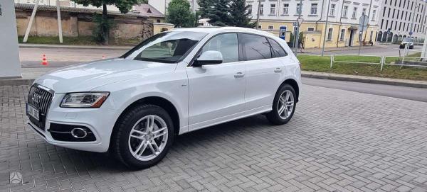 Balts Audi Q5 2016 Viļņa, ar dzinēja tilpumu 3.00 L un nobraukumu 180 tūkst. km par 13000 €, foto 3 vietnē AUTOMOTO.COM.LV