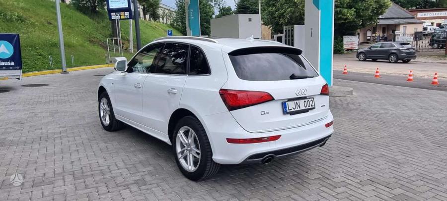 Balts Audi Q5 2016 Viļņa, ar dzinēja tilpumu 3.00 L un nobraukumu 180 tūkst. km par 13000 €, foto 4 vietnē AUTOMOTO.COM.LV