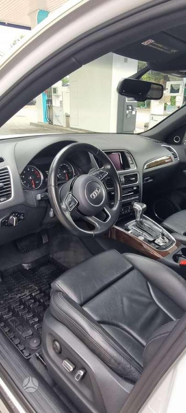Balts Audi Q5 2016 Viļņa, ar dzinēja tilpumu 3.00 L un nobraukumu 180 tūkst. km par 13000 €, foto 9 vietnē AUTOMOTO.COM.LV