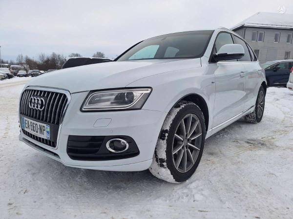 Balts Audi Q5 2016 Tauragė, ar dzinēja tilpumu 1.97 L un nobraukumu 179 tūkst. km par 13200 €, foto 3 vietnē AUTOMOTO.COM.LV