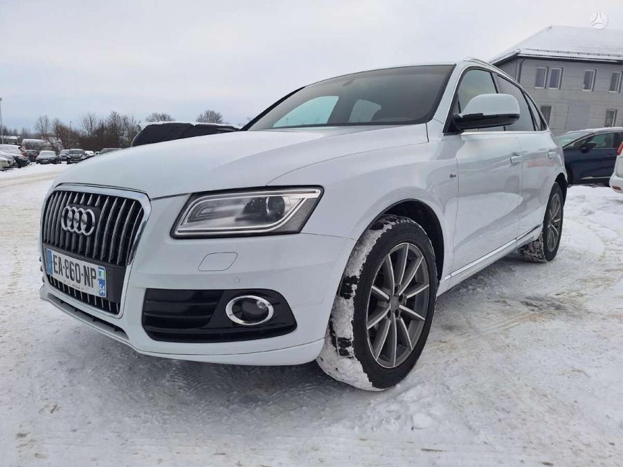 Balts Audi Q5 2016 Tauragė, ar dzinēja tilpumu 1.97 L un nobraukumu 179 tūkst. km par 13200 €, foto 3 vietnē AUTOMOTO.COM.LV