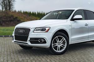 White Audi Q5 2016 in Klaipeda, with an engine capacity of 3.00 L and mileage of 61 thousand km for 15999 €, photo 2 on AUTOMOTO.COM.LV