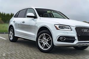 White Audi Q5 2016 in Klaipeda, with an engine capacity of 3.00 L and mileage of 61 thousand km for 15999 €, photo 5 on AUTOMOTO.COM.LV