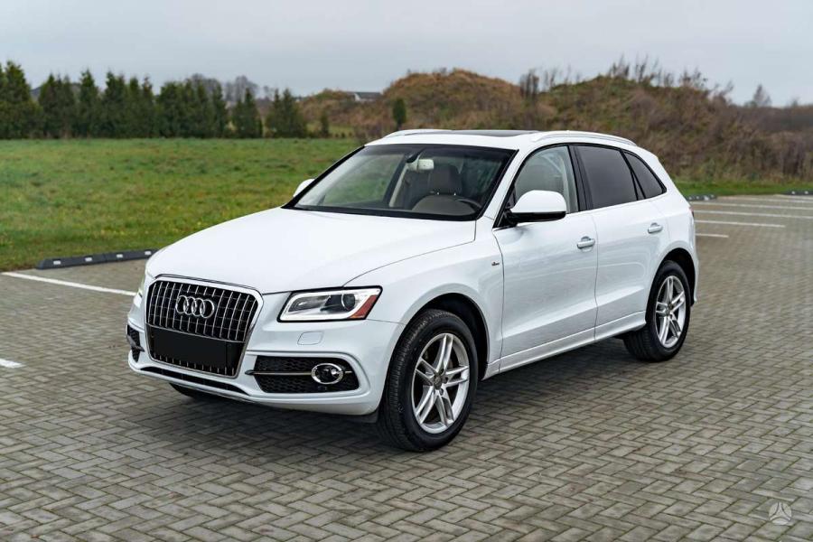 White Audi Q5 2016 in Klaipeda, with an engine capacity of 3.00 L and mileage of 61 thousand km for 15999 €, photo 11 on AUTOMOTO.COM.LV