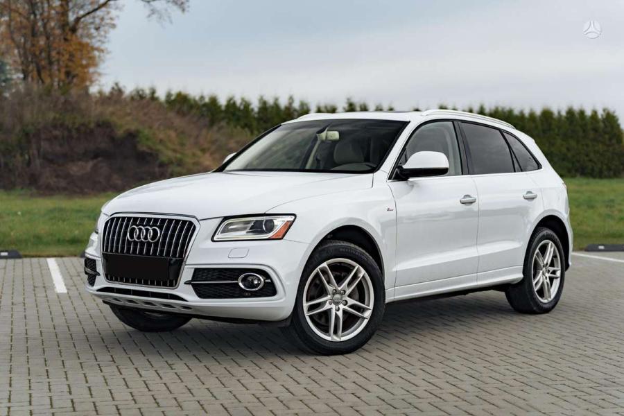 Balts Audi Q5 2016 Klaipėda, ar dzinēja tilpumu 3.00 L un nobraukumu 61 tūkst. km par 15999 €, foto 1 vietnē AUTOMOTO.COM.LV