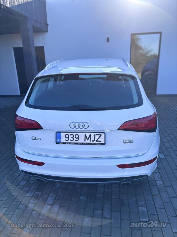 White Audi Q5 2016 in Tallinn, with an engine capacity of 2.00 L and mileage of 103 thousand km for 15000 €, photo 2 on AUTOMOTO.COM.LV