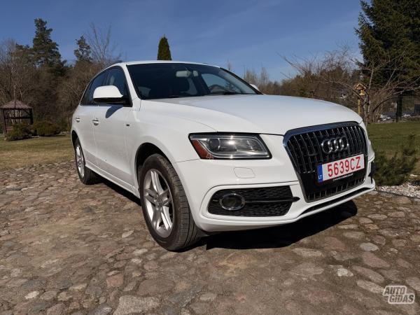 White Audi Q5 2016 in Prienai, with an engine capacity of 3.00 L and mileage of 300 thousand km for 12000 €, photo 1 on AUTOMOTO.COM.LV