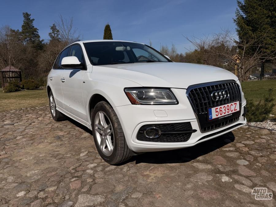 White Audi Q5 2016 in Prienai, with an engine capacity of 3.00 L and mileage of 300 thousand km for 12000 €, photo 1 on AUTOMOTO.COM.LV