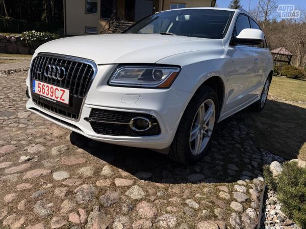 White Audi Q5 2016 in Prienai, with an engine capacity of 3.00 L and mileage of 300 thousand km for 12000 €, photo 2 on AUTOMOTO.COM.LV