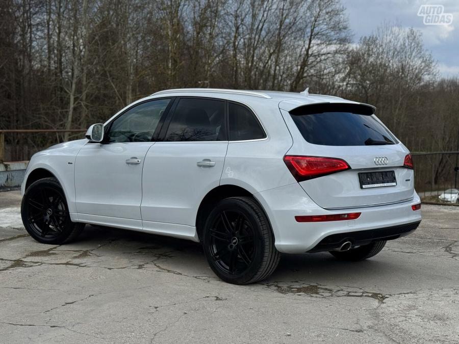 White Audi Q5 2016 in Vilnius, with an engine capacity of 2.00 L and mileage of 279 thousand km for 14200 €, photo 13 on AUTOMOTO.COM.LV