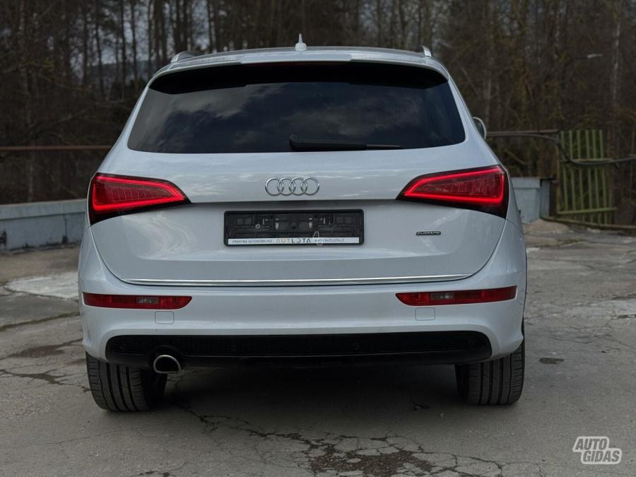 White Audi Q5 2016 in Vilnius, with an engine capacity of 2.00 L and mileage of 279 thousand km for 14200 €, photo 17 on AUTOMOTO.COM.LV