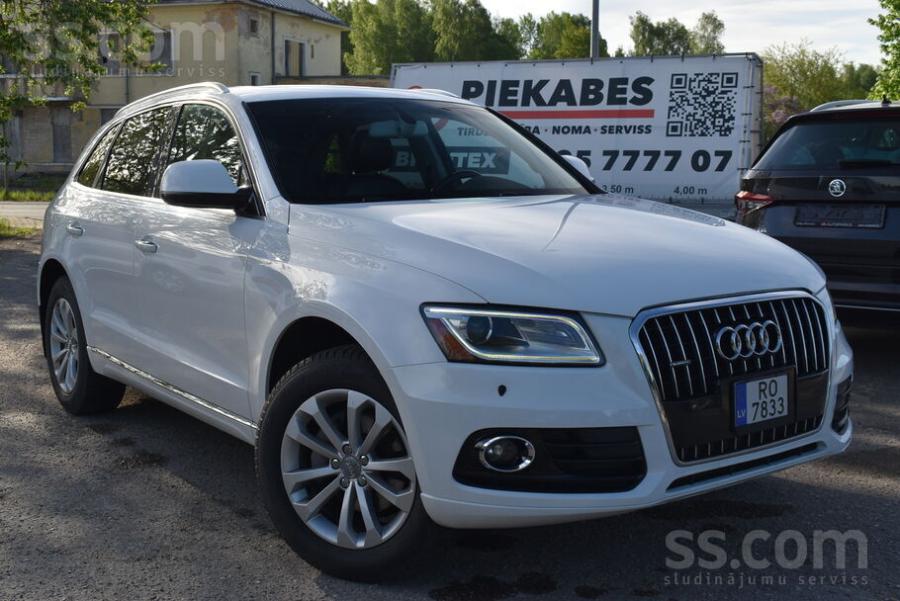 Balts Audi Q5 2016 Kuldīga, ar dzinēja tilpumu 2.00 L un nobraukumu 0 tūkst. km par 13990 €, foto 5 vietnē AUTOMOTO.COM.LV